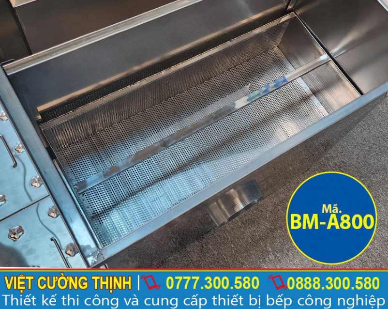 Bể Tách Dầu Mỡ Inox Âm Sàn 800L BM-A800 - Việt Cường Thịnh